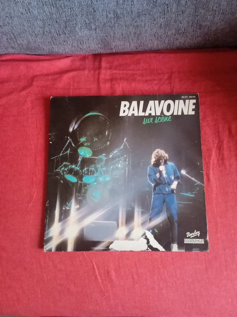 DANIEL BALAVOINE : Sur Scene (1981) / Double Album 33 Tours 2 Lp / Tres ...
