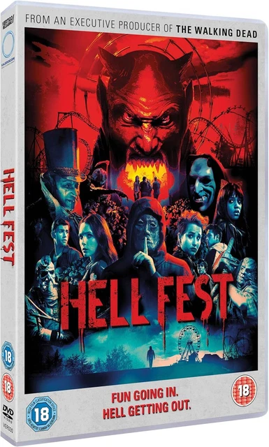 HELL FEST (DVD) Seth M Sherwood Blair Butler William Penick Christopher ...