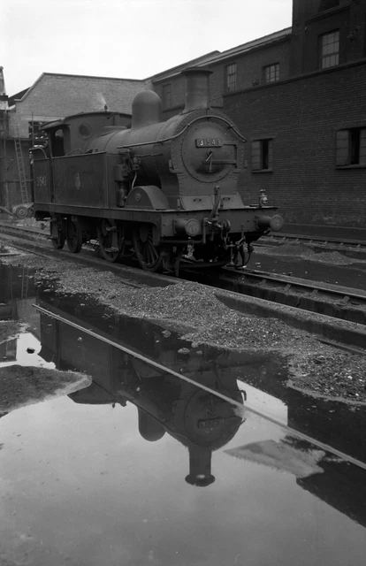 SR 31543 BRITISH Railways Steam Locomotive Original Photo Nagative 6x9 ...