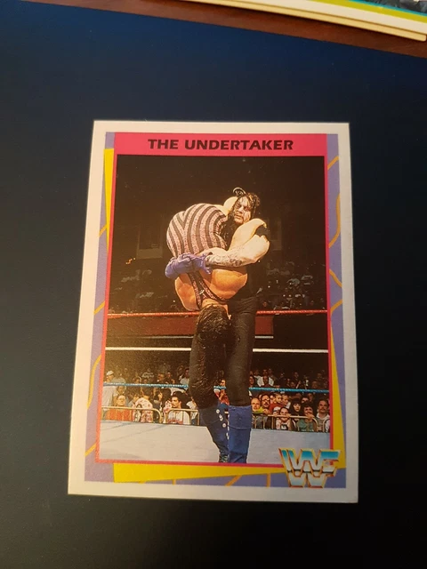 RARE UNDERTAKER 1995 Merlin German Card WWE WWF WCW Wrestling - 115 $20 ...