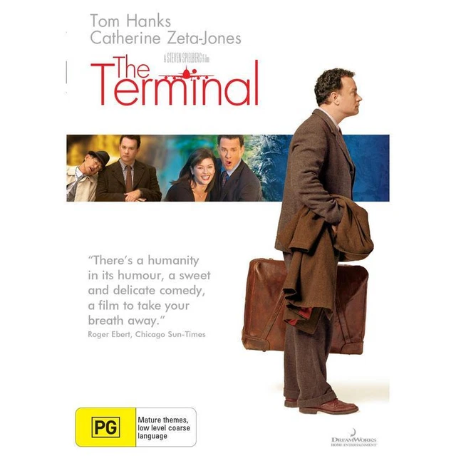 THE TERMINAL DVD | Tom Hanks, Catherine Zeta-Jones | Region 4 & 2 £8.62 ...