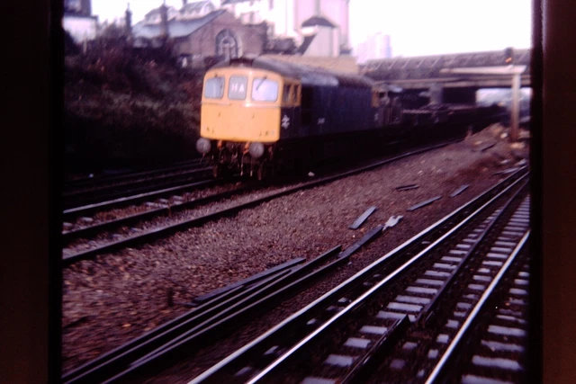 1975 BRITISH RAIL BR Diesel Loco 33035 Railway Slide Ref 3166 £3.19 ...