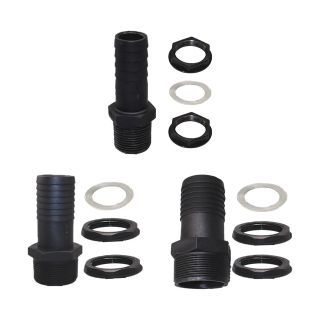 IBC EXTERNAL THREADED Tank Channel, Rain Barrel Hose Grommet for £5.90 ...