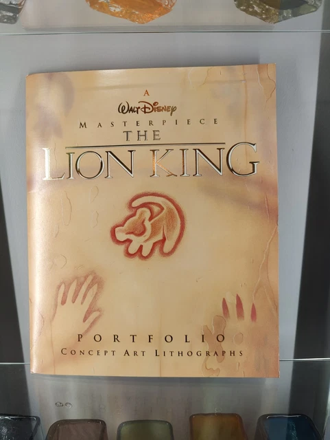 WALT DISNEY'S THE LION KING Portfolio of 6 Concept Art Lithographs £21. ...