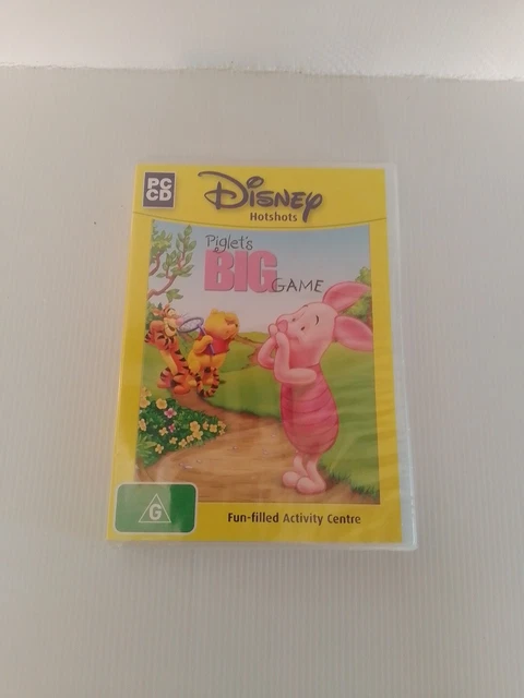 DISNEY HOTSHOTS PIGLET'S BIG GAME DVD Region 4 New Sealed £10.72 ...