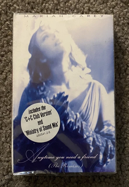 MARIAH CAREY RARE "Anytime... Friend (The Remixes)" AUST. ONLY Cassette ...