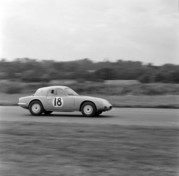 JOHN WHITMORE LOTUS Elan Costin 1963 Sports Car Motor Racing Old Photo ...