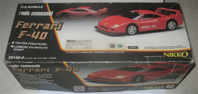NIKKO - FERRARI F40 (Vintage - 1/18 Scale) £110.00 - PicClick UK
