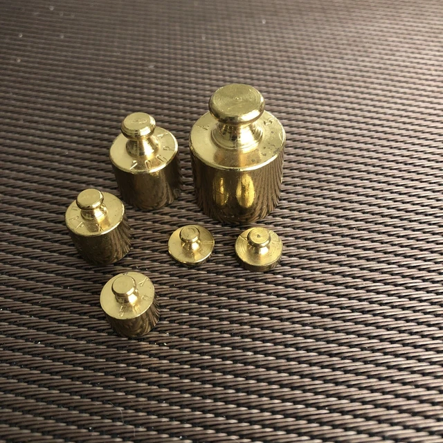 MESSING MINIATUR GEWICHTE Mayfair Collection aus Miniaturen-Schatz ...