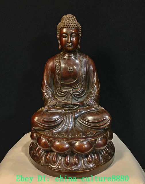 12.2 '' ANCIEN bouddhisme tibétain bronze Shakyamuni EUR 265,00 - PicClick FR