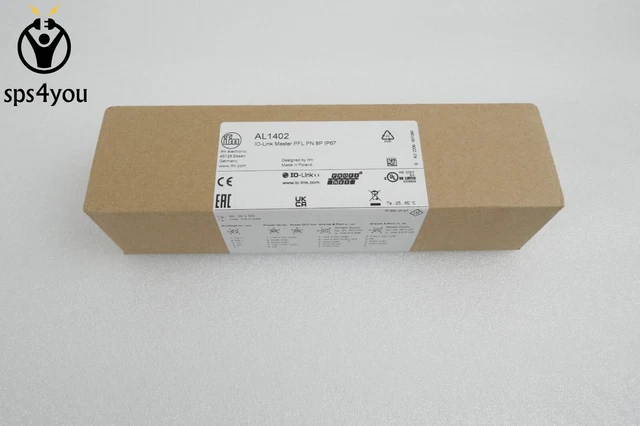 IFM AL1402 IO-LINK Master PFL PN 8P IP67 Profinet Performance Line EUR ...