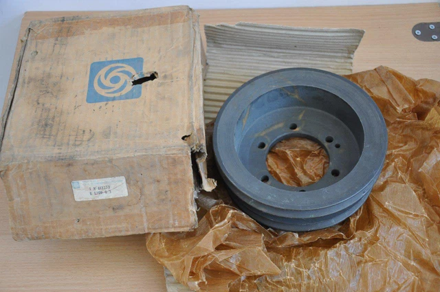 NOS EARLY RANGE Rover Classic 2 Door Crankshaft Pulley Genuine Part No ...
