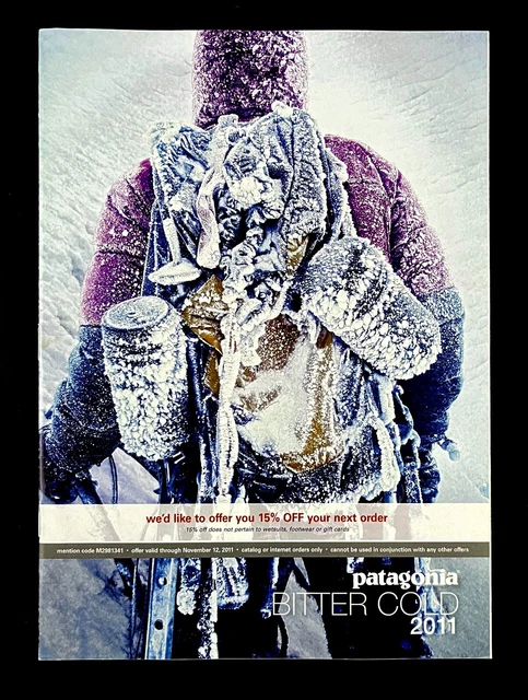 2011 PATAGONIA BITTER Cold Catalog Winter Mountain Sports Gear Coats ...