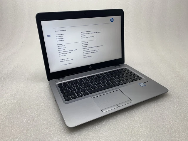 HP ELITEBOOK 840 G4 Laptop BOOTS Core i5-7300U 8GB RAM 256GB SSD ...