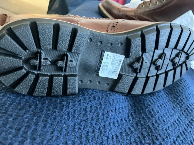 BNWT MEN’S DARK Tan Leather Batcombe Lord Ankle Boots Size 8 G £57.88 ...