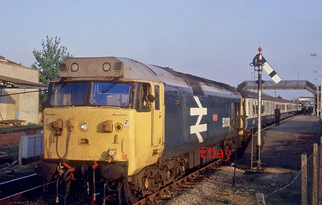 ORIGINAL 35MM COLOUR slide Diesel Train / Class 50 no.50030 +rights for ...