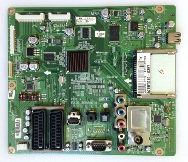 PLATINE MAIN BOARD ref EBT61052003 pour tv LG 50PJ250-ZC EUR 49,00 ...
