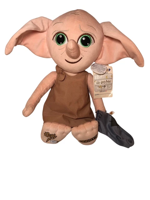 BUILD A BEAR Dobby Harry Potter House Elf With Sound Box Soft Plush Toy ...