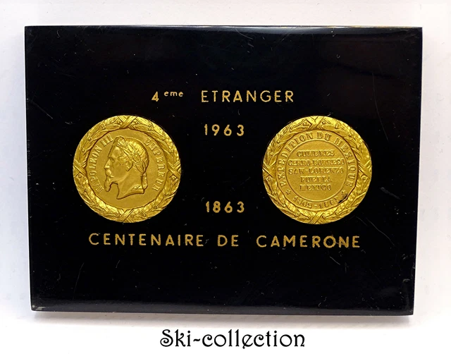 SOUVENIR 4° FOREIGNER (4°REI) Centenary of Cameroon 1863-1963. FOREIGN ...