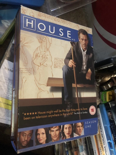 HOUSE DVD BOX Set complete season one. DVD 6 Disc box set series 1 £2. ...