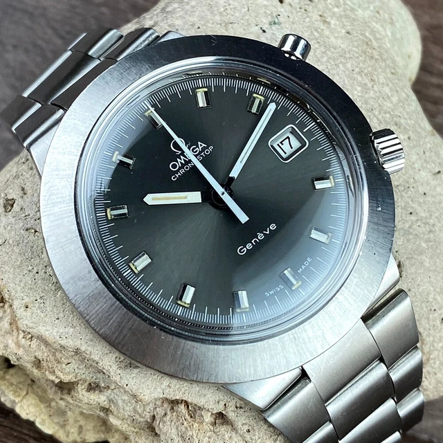 Ω🎁 OMEGA CHRONOSTOP GENEVE Ref.146.012 CAL.920 MEN'S WATCH 1968 🎁Ω £ ...