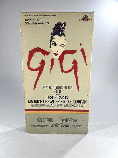 MOVIE GIGI VHS VCR Cassette 1985 Orginal Movie Release 1958 Eva Gabor £ ...