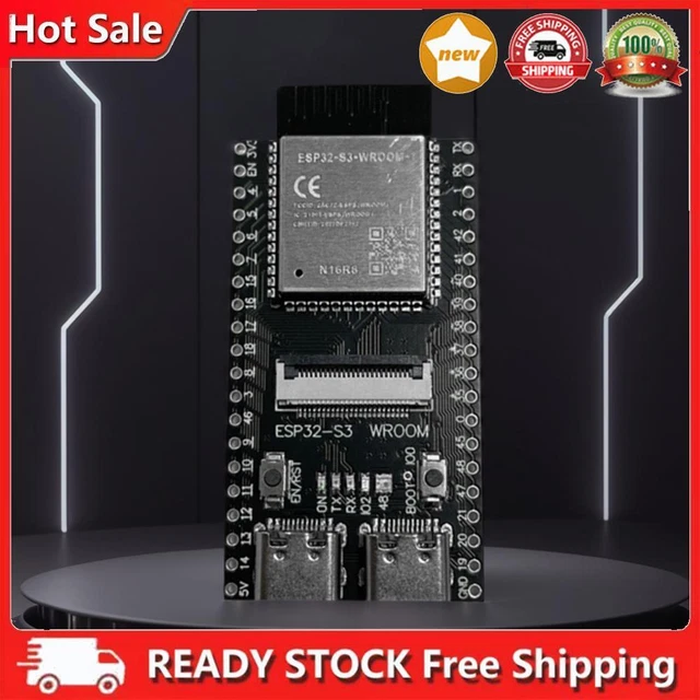 ESP32-S3-WROOM WIFI BT Module Python C Code Detailed Tutorial with OV2640 Camera EUR 9,27 ...