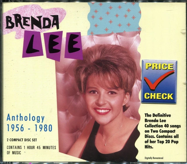 2 CDS BRENDA Lee - Anthology 1956-1980 EUR 24,00 - PicClick DE