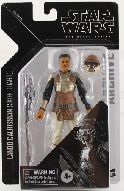 STAR WARS BLACK Series Archive Lando Calrissian Skiff Guard 6" Action ...