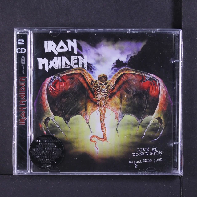 IRON MAIDEN : live at donington RAW POWER CD scellé EUR 116,60 ...