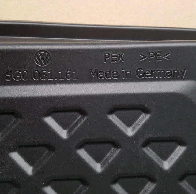ORIGINAL VW GOLF 7 Kofferraumwanne Gepäckraumwanne Schutzwanne MK VII 5G0061161 EUR 79,85 ...
