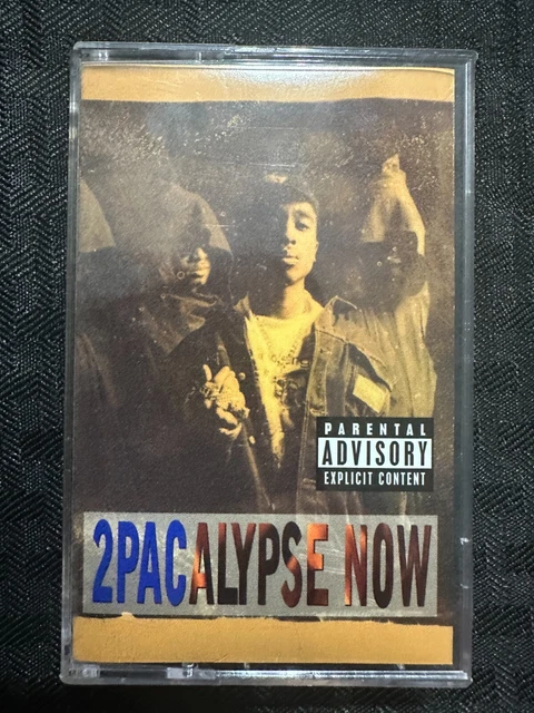2PAC TUPAC 2PACALYPSE Now 2016 reissue rare cassette tape smoke colored ...