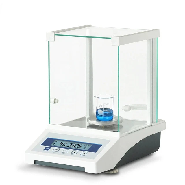 DIGITAL ELECTRONIC PRECISION Scale Lab Analytical Balance Weight ...