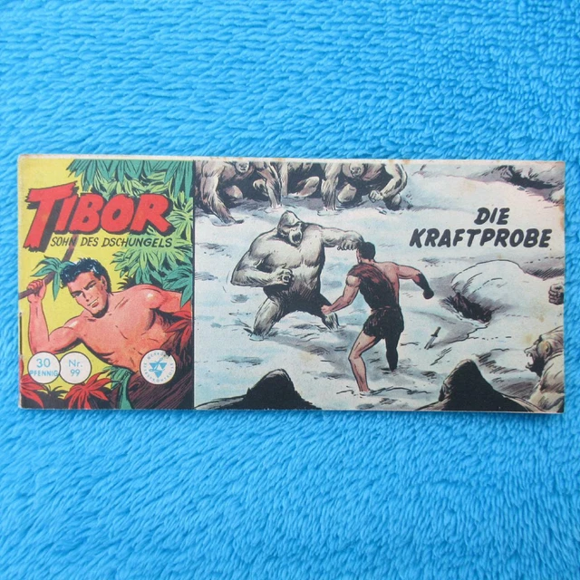 TIBOR NR 99 "Die Kraftprobe" Piccolo Lehning Sohn des Dschungels Z2 EUR ...