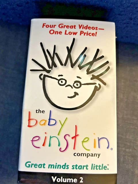 BABY EINSTEIN 4-PACK - Volume 2 VHS Tape 2003 Kids Babies Education Set ...