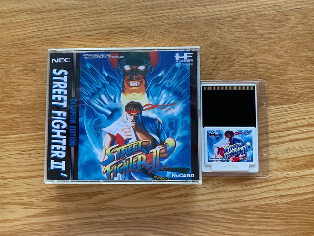 STREET FIGHTER II’ SFII JPN PC Engine CoreGrafx Turbo Duo TurboGrafx ...