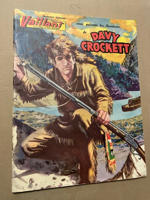 DAVY CROCKETT - Numéro spécial de Vaillant (mars 1960) - Coelho - TBE ...