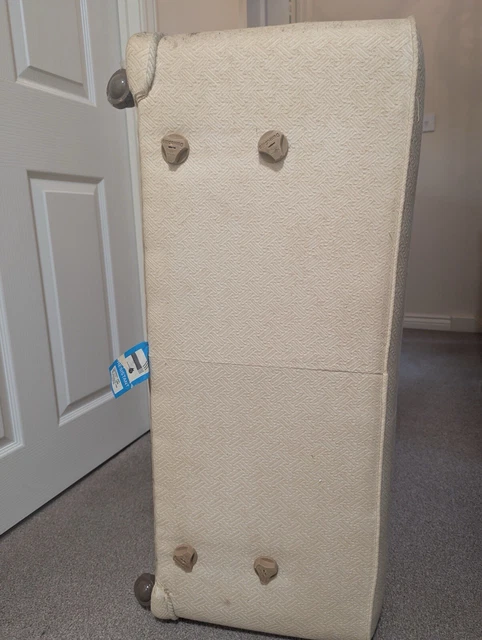 TRADITIONAL SPRUNG DIVAN single bed base on rollers £0.99 - PicClick UK