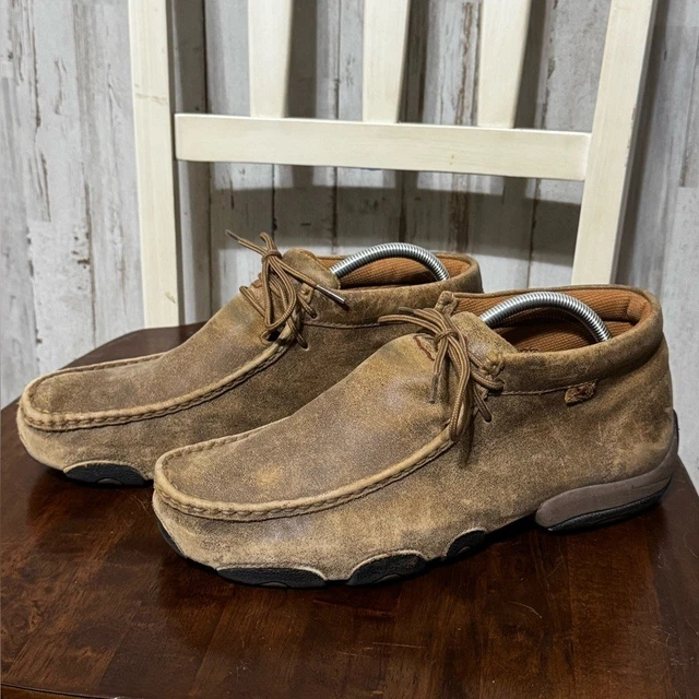 TWISTED X CHUKKA Driving Moc 9.5 £34.98 - PicClick UK