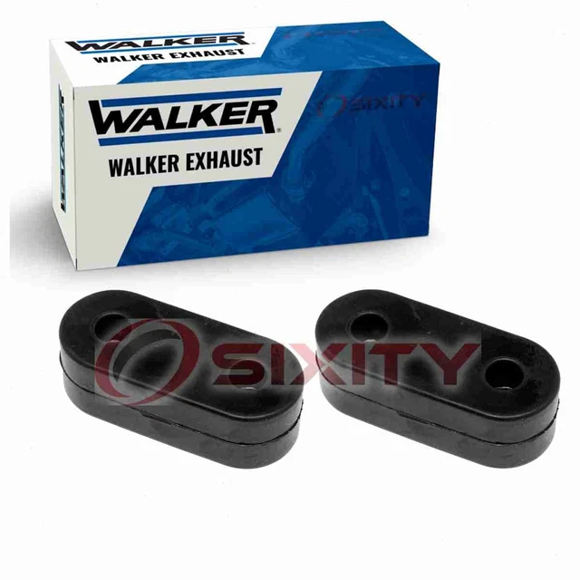 2 PC WALKER Muffler Assm Exhaust System Insulators for 2010-2019 GMC ...