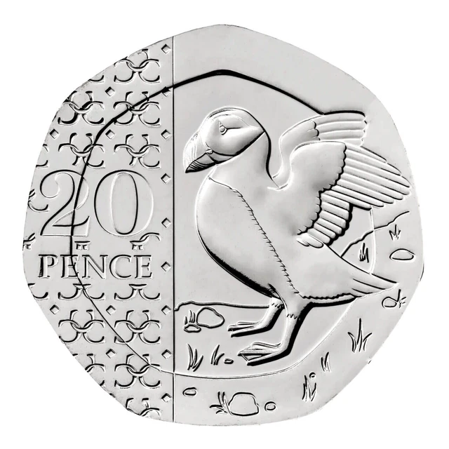 RARE NIFC NEW RELEASE 2025 KING CHARLES III PUFFIN 20p COIN, IN STOCK ...