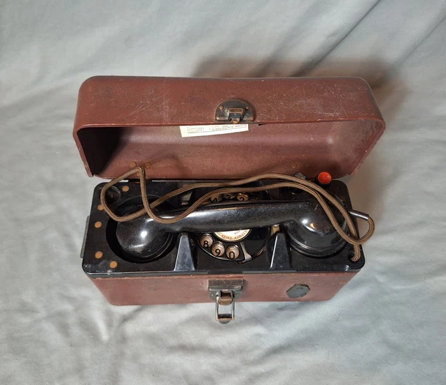 VINTAGE GPO TELEPHONE Engineers Test Set No.250A £19.99 - PicClick UK