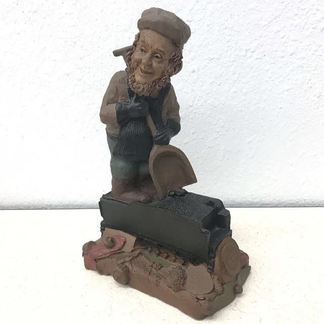 VINTAGE TOM CLARK Gnomes STOKES Railroad Coal train #42 Cairn Studio ...