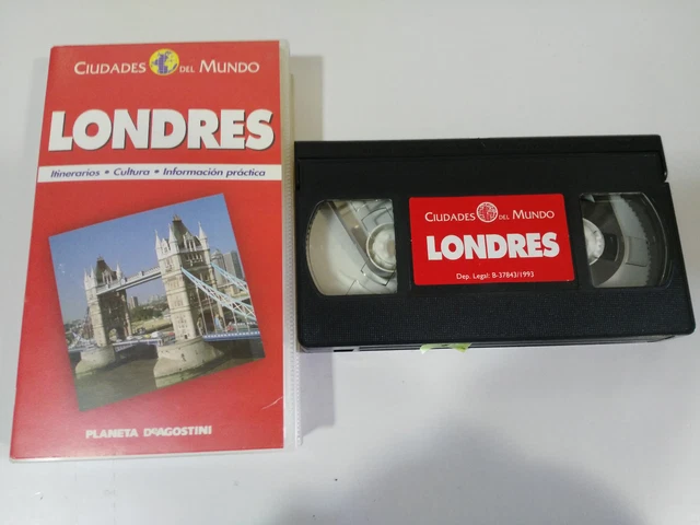 LONDON ITINERARIES CULTURE Cities Del Mundo VHS Tape Cinta Castellano £ ...