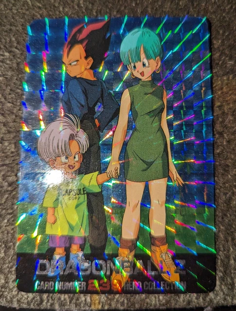 DRAGON BALL Z Hero Collection Series Card 239 Part 2 HOLO 1989 Toei ...
