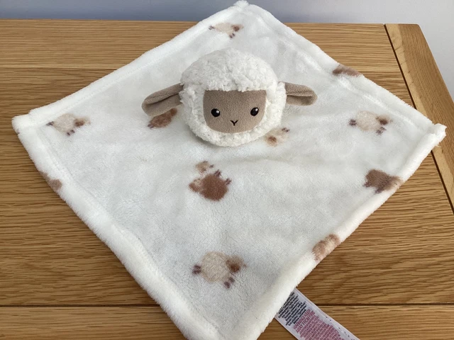 BABY COMFORTER BLANKIE Primark Sheep Lamb Cream Beige Soother Baby Soft ...