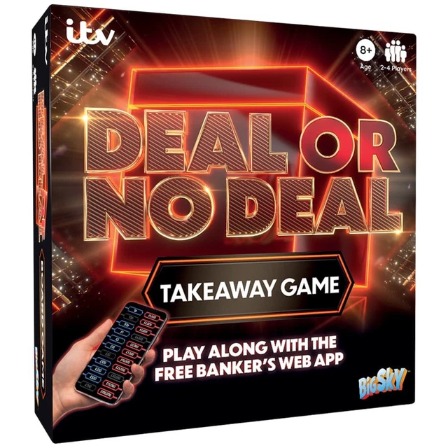 DEAL OR NO Deal - TV Board Games Takeaway Game Hour Of Family Friends ...
