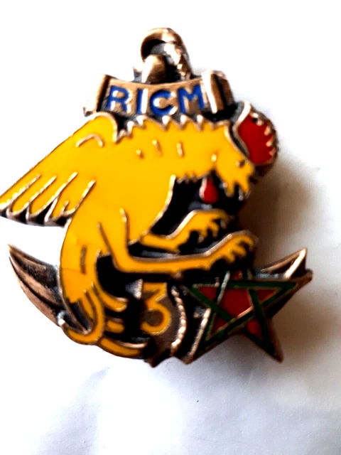 INSIGNE TDM : " 3ème ESCADRON DU RICM ", IMPLANTE A POITIERS (56) EUR 9 ...