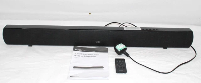 LOGIK 2.1 CH Soundbar w/ Built-in Subwoofer £25.00 - PicClick UK