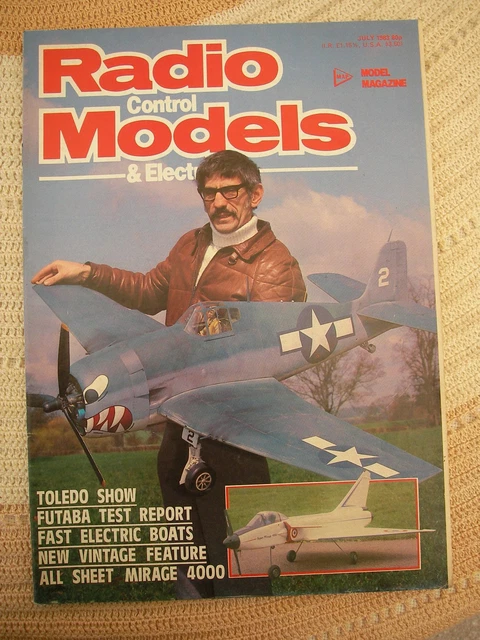 RADIO CONTROL MODELS and Electronics Magazine July 1983 no plan RCM&E £ ...
